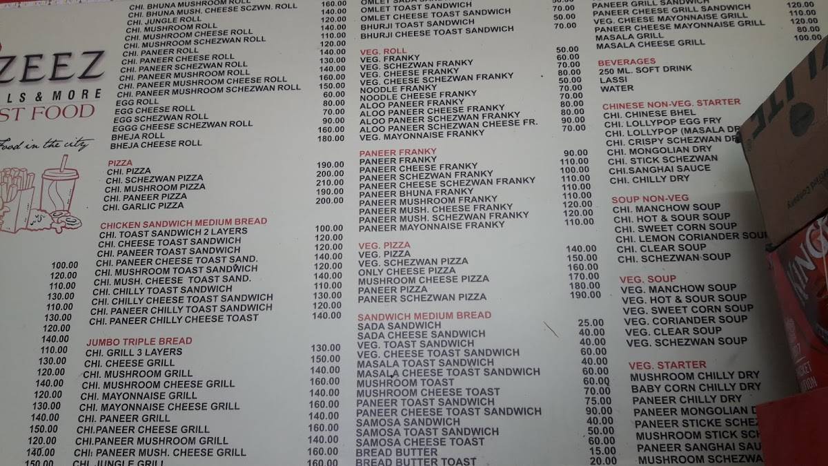 Menu at Rolls & More Fast Food, Mumbai, Shop No.6