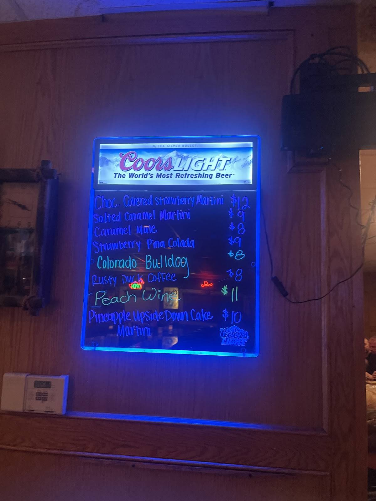 Menu at Rusty Duck pub & bar, Dexter