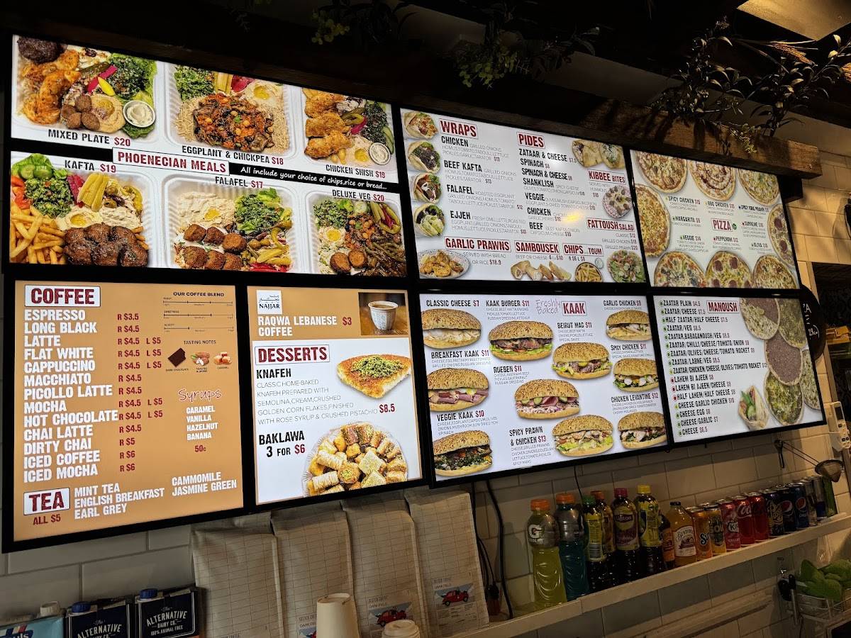 Menu at SAMBOUSEK PARRAMATTA restaurant, Parramatta