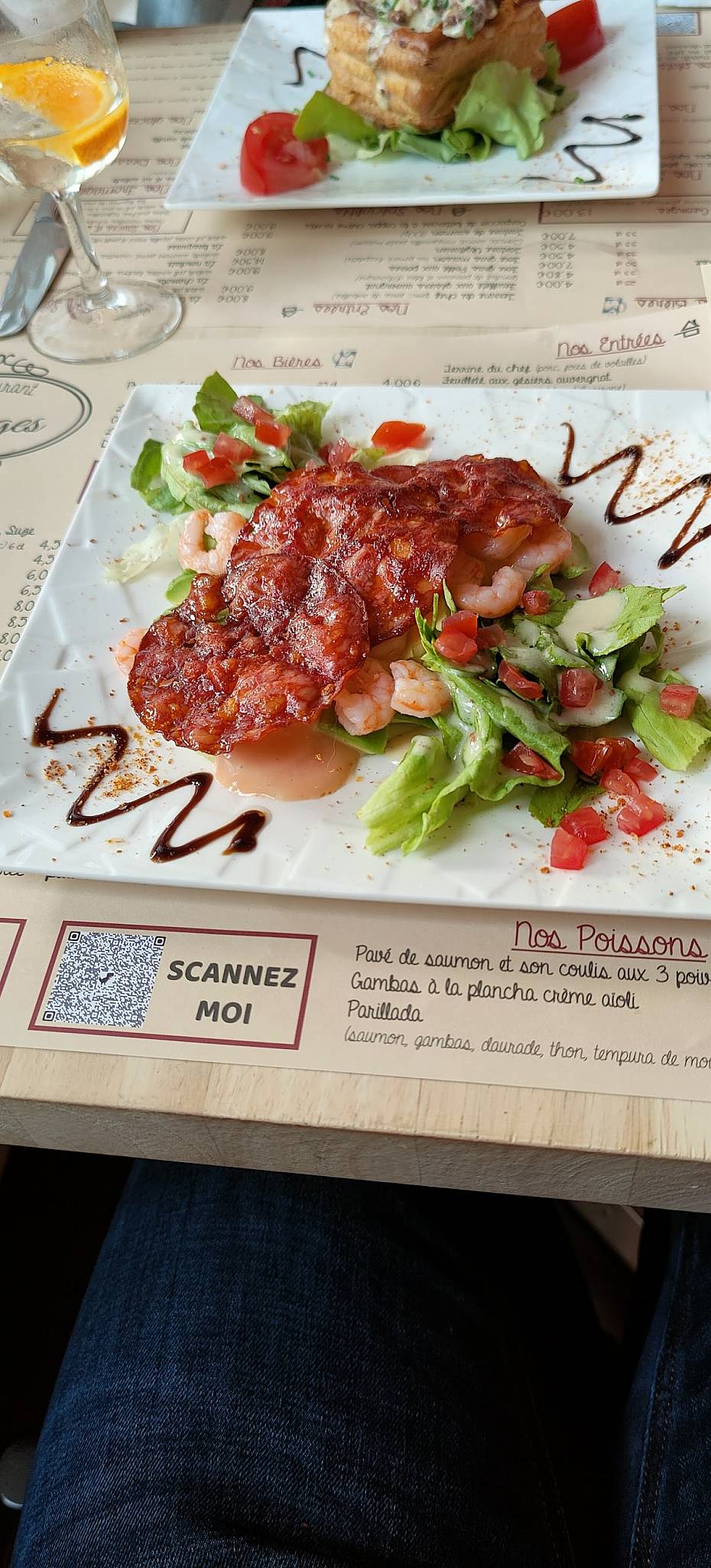 Menu au Restaurant Georges, Saint-Quentin