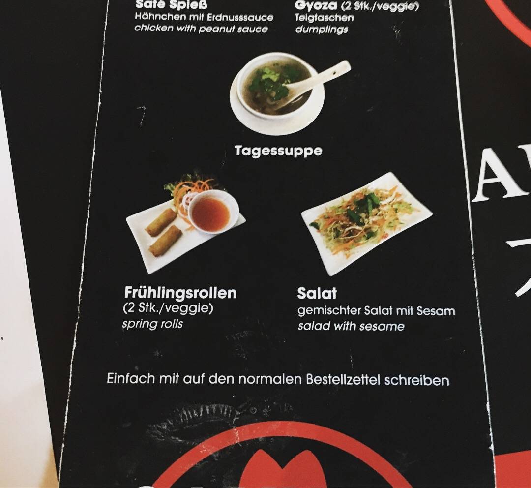 Speisekarte von Sakura Sushi Restaurant, Kiel