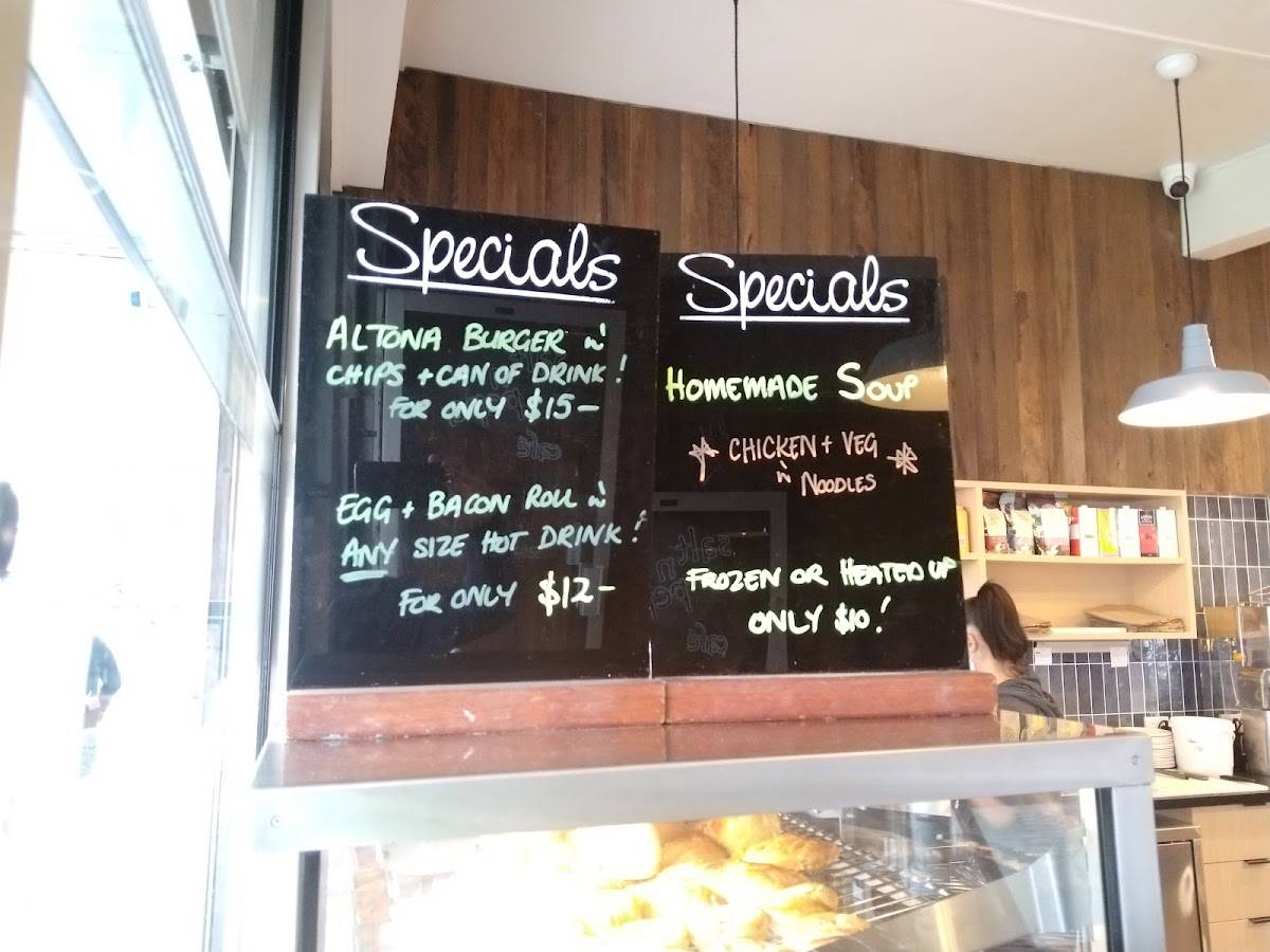 Menu at Salt n Pepa Cafe, Altona