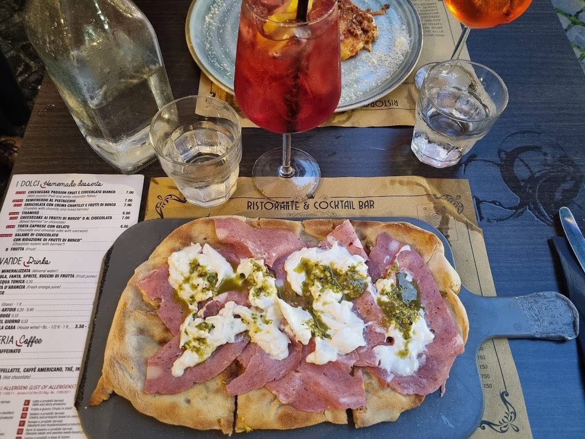 Menu da Saltimbocca San Lorenzo ristorante, Roma