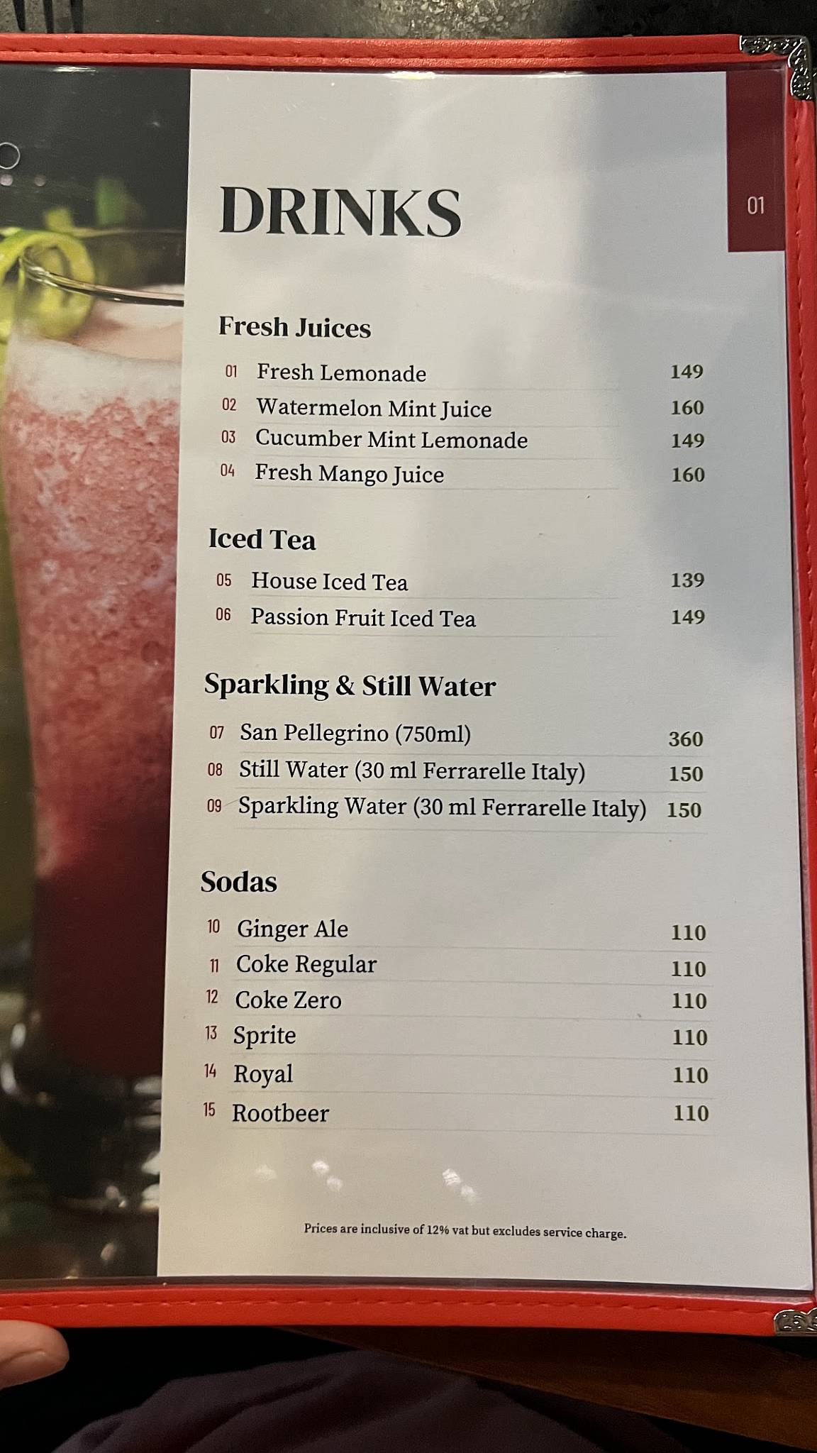 Menu at Gianetto Pizzeria, San Juan