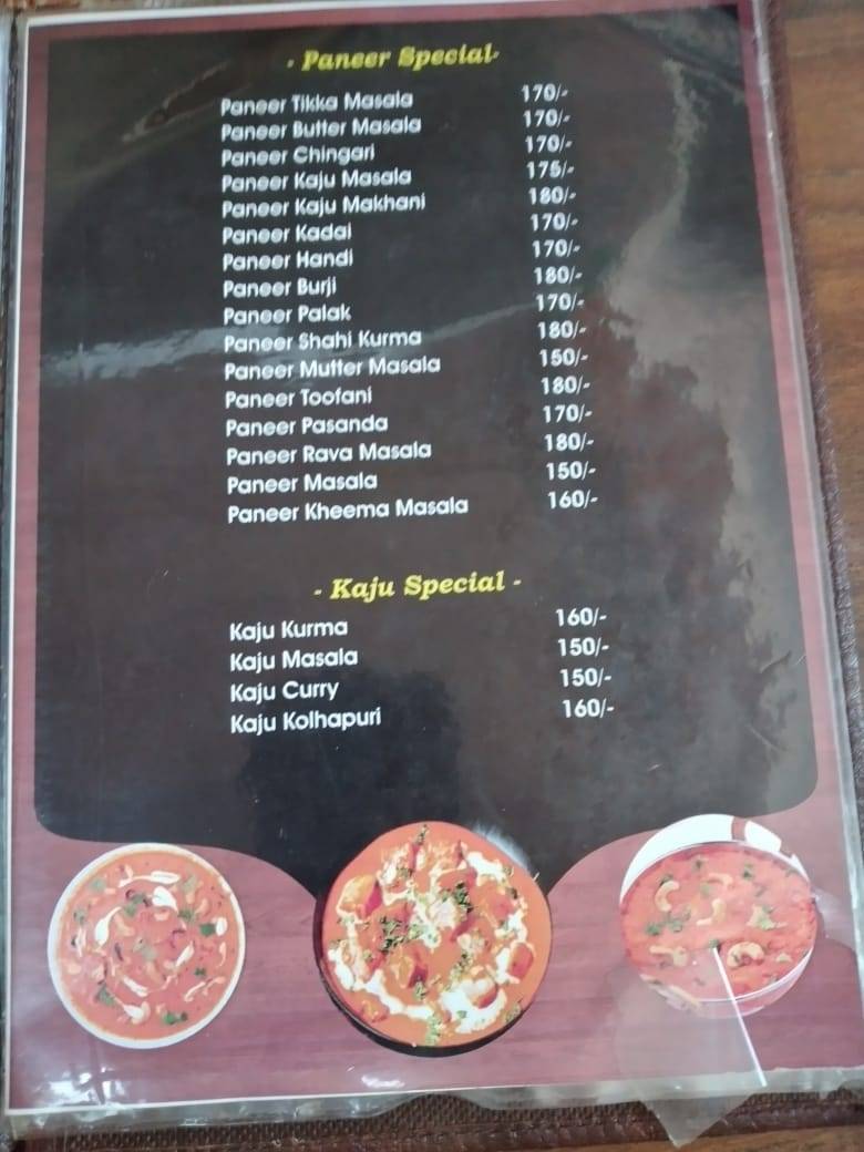 Menu at Kadamba Restaurant and Banquet Hall, Sankeshwar