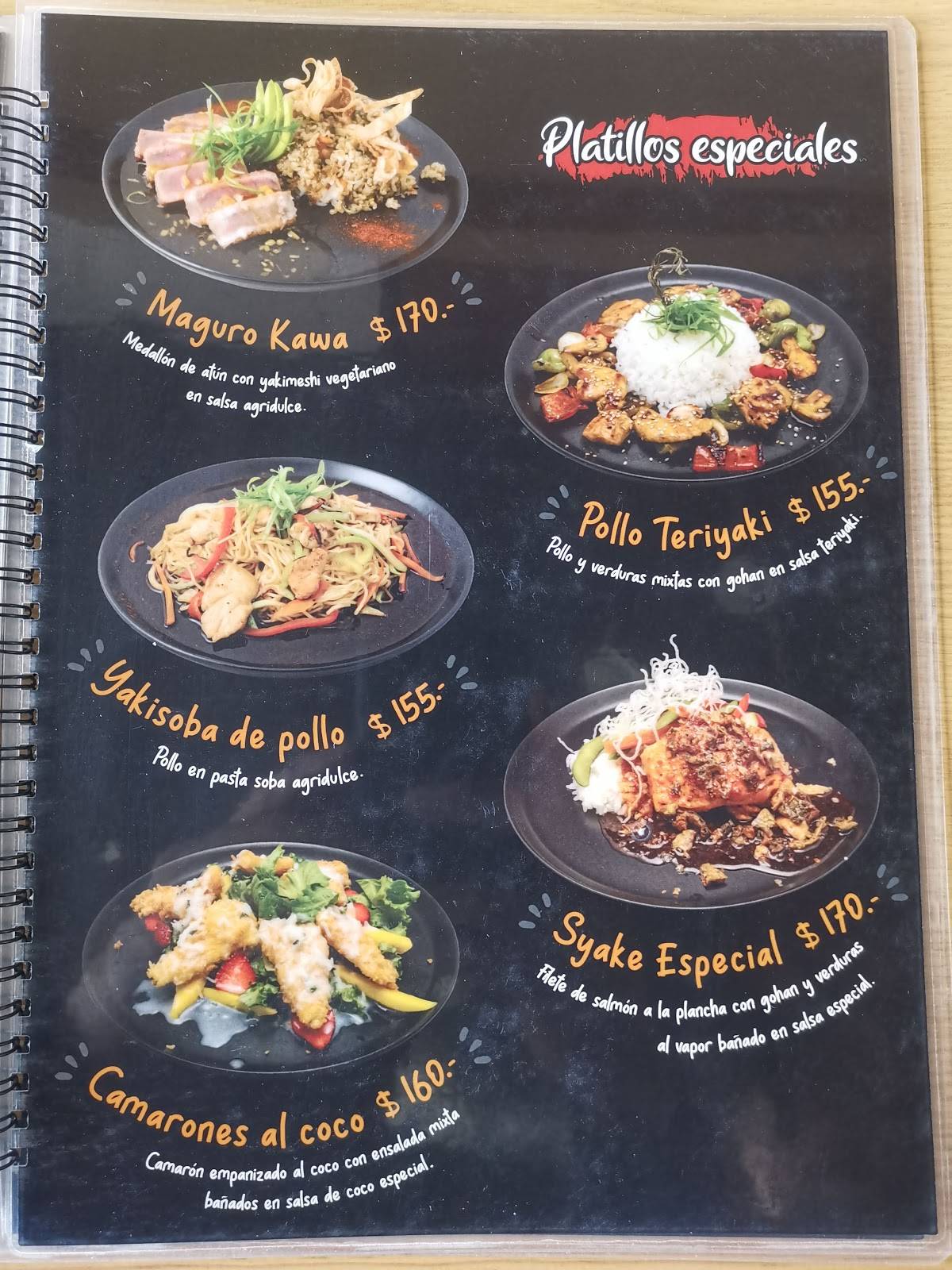 Carta del restaurante Sendai buddha sushi japanese food, San Pedro ...