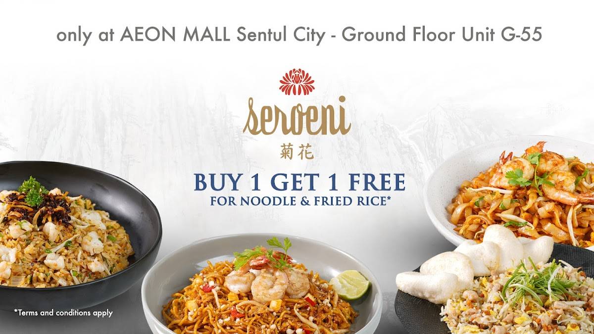 Menu at Seroeni - AEON MALL Sentul City restaurant, Citaringgul, Jl. MH ...