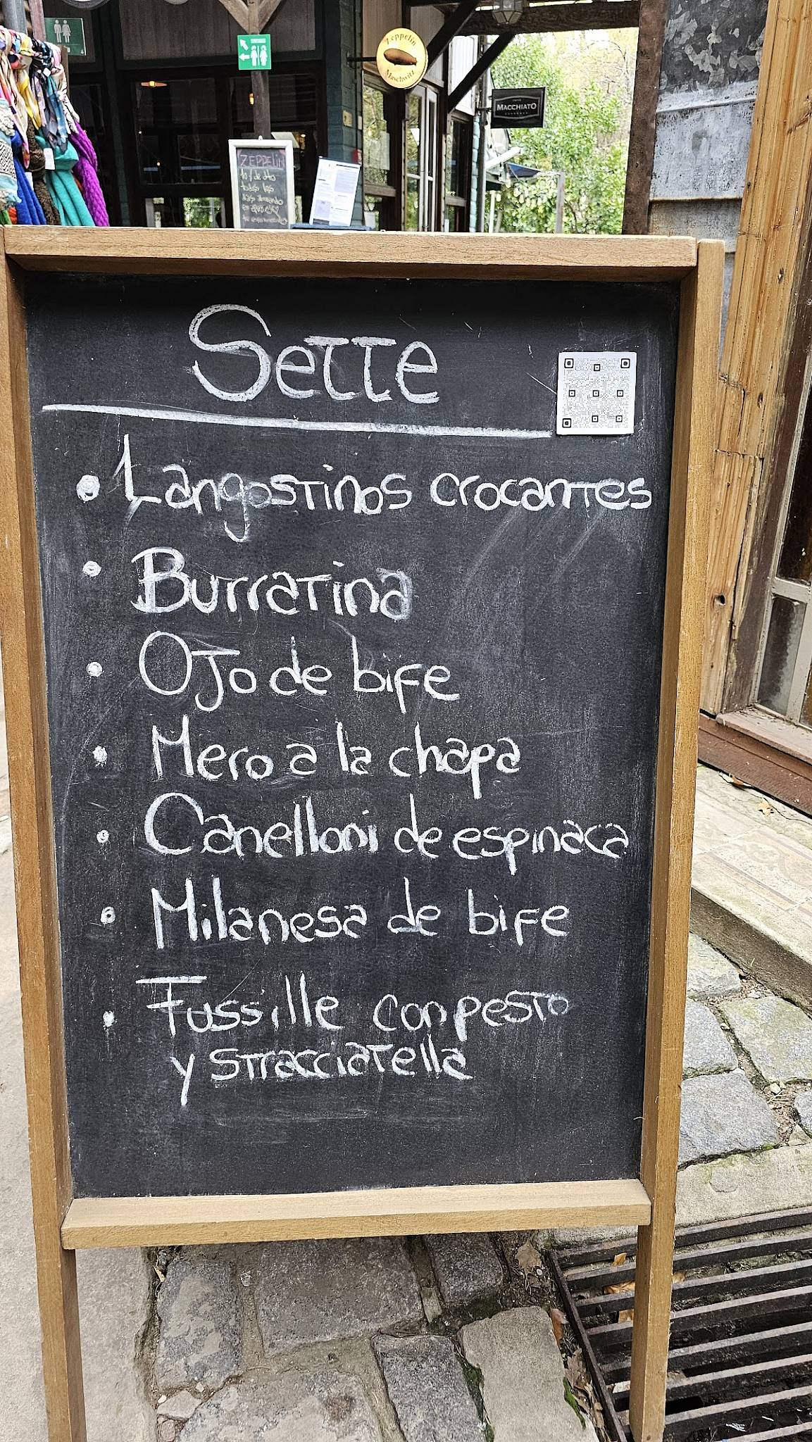 Menu at Sette Cocina - Café, Ingeniero Maschwitz