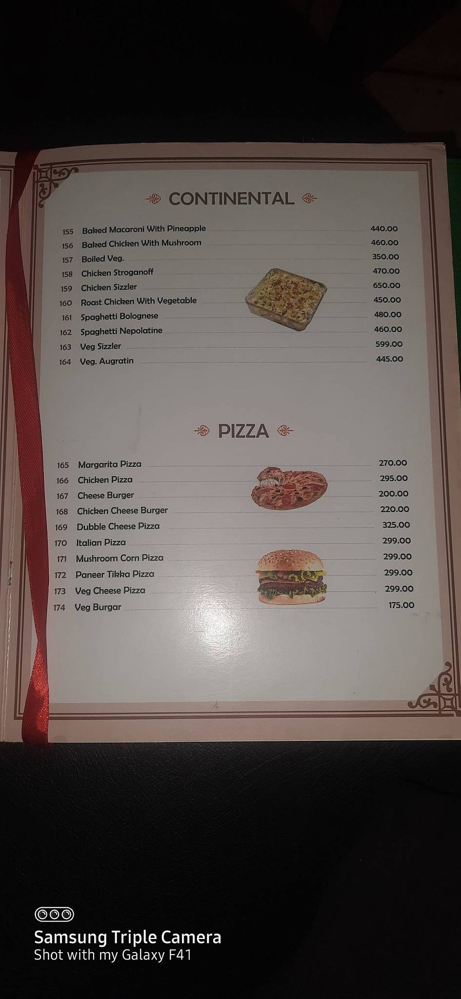 Menu at Shahi Bagh Restaurant, Udaipur, 766