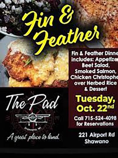 Menu at The Pad pub & bar, Shawano