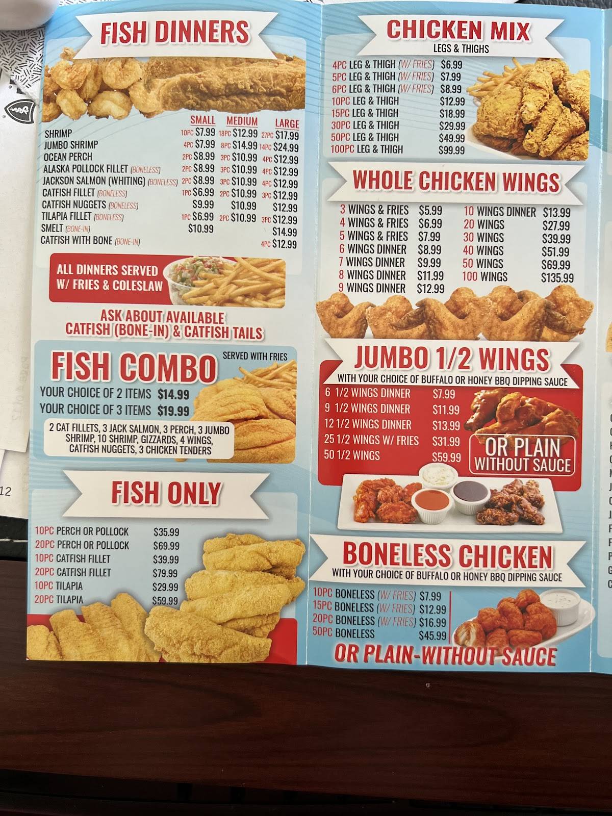 Menu at Shrimp Max of South Bend restaurant, South Bend