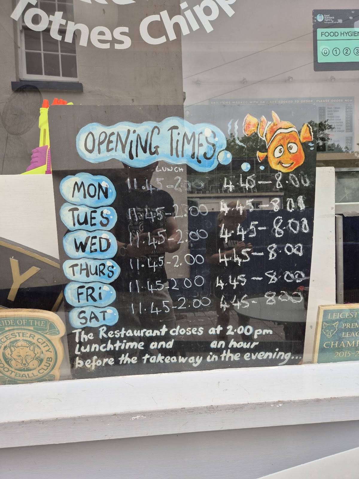 Menu at Silver Grill fast food, Totnes