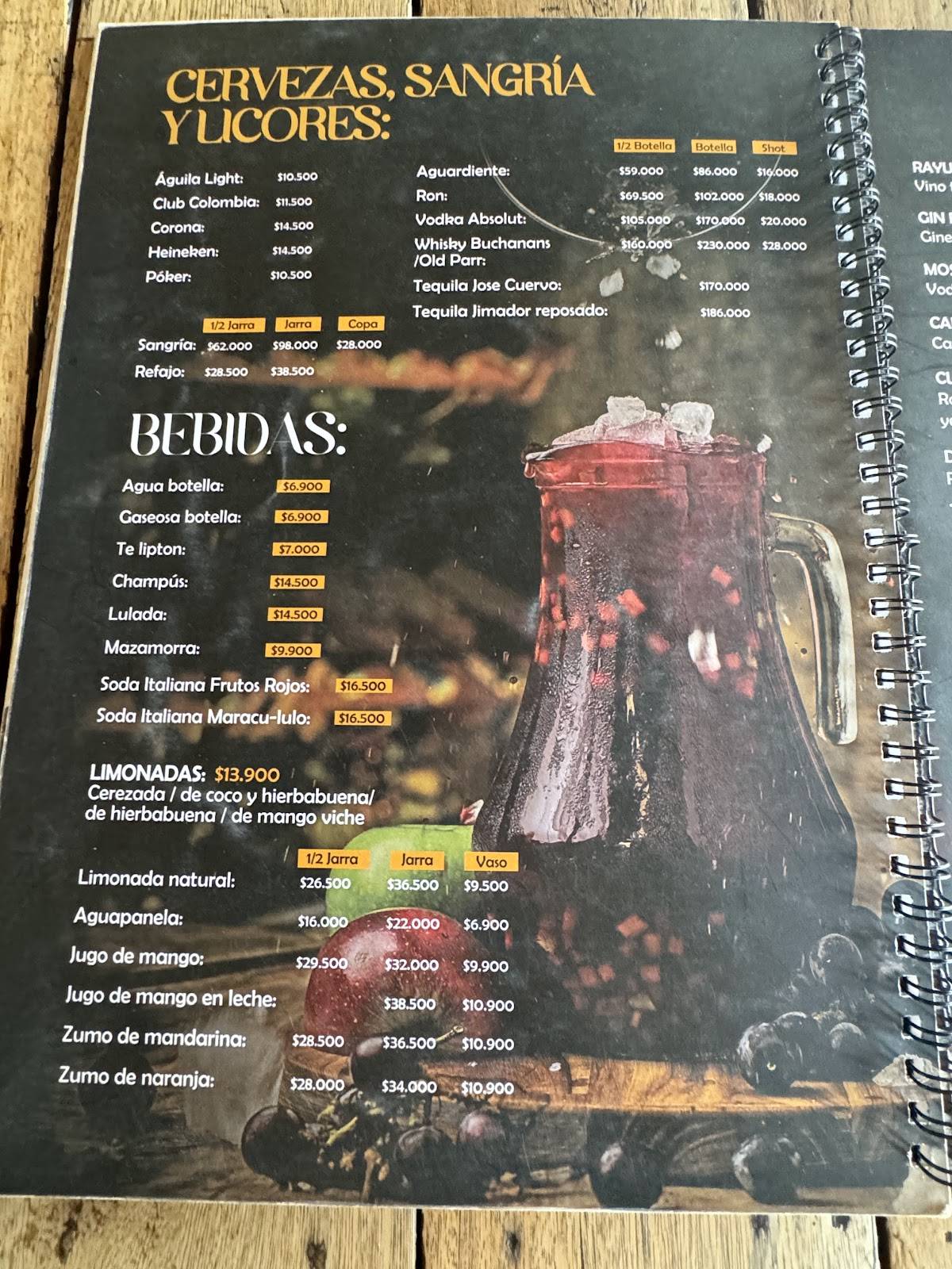 Menu at Simón Parrilla Norte - Restaurantes en Cali, Cali, Cl. 44a Nte ...