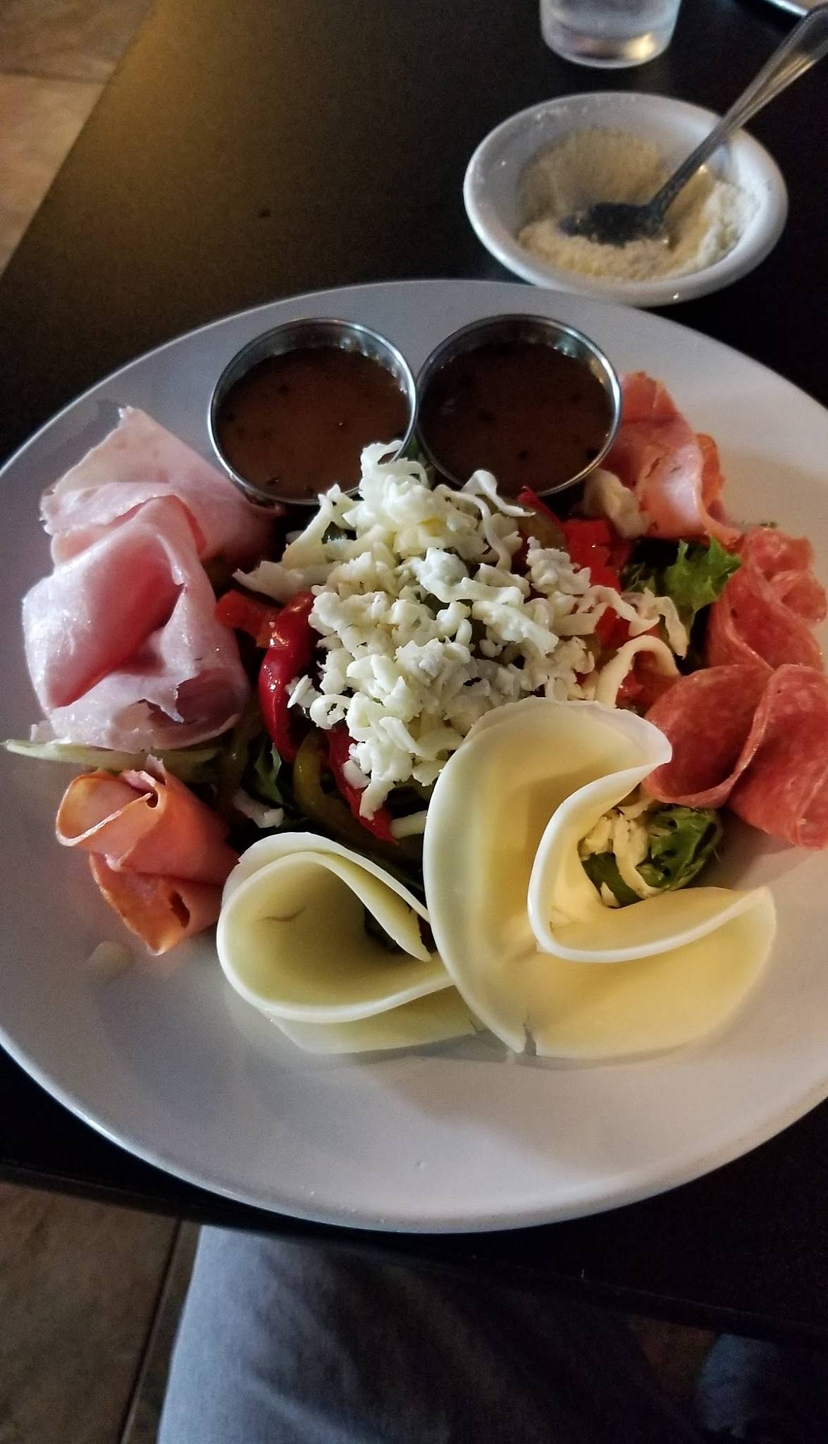 Menu at Juliana's restaurant, Sinking Spring