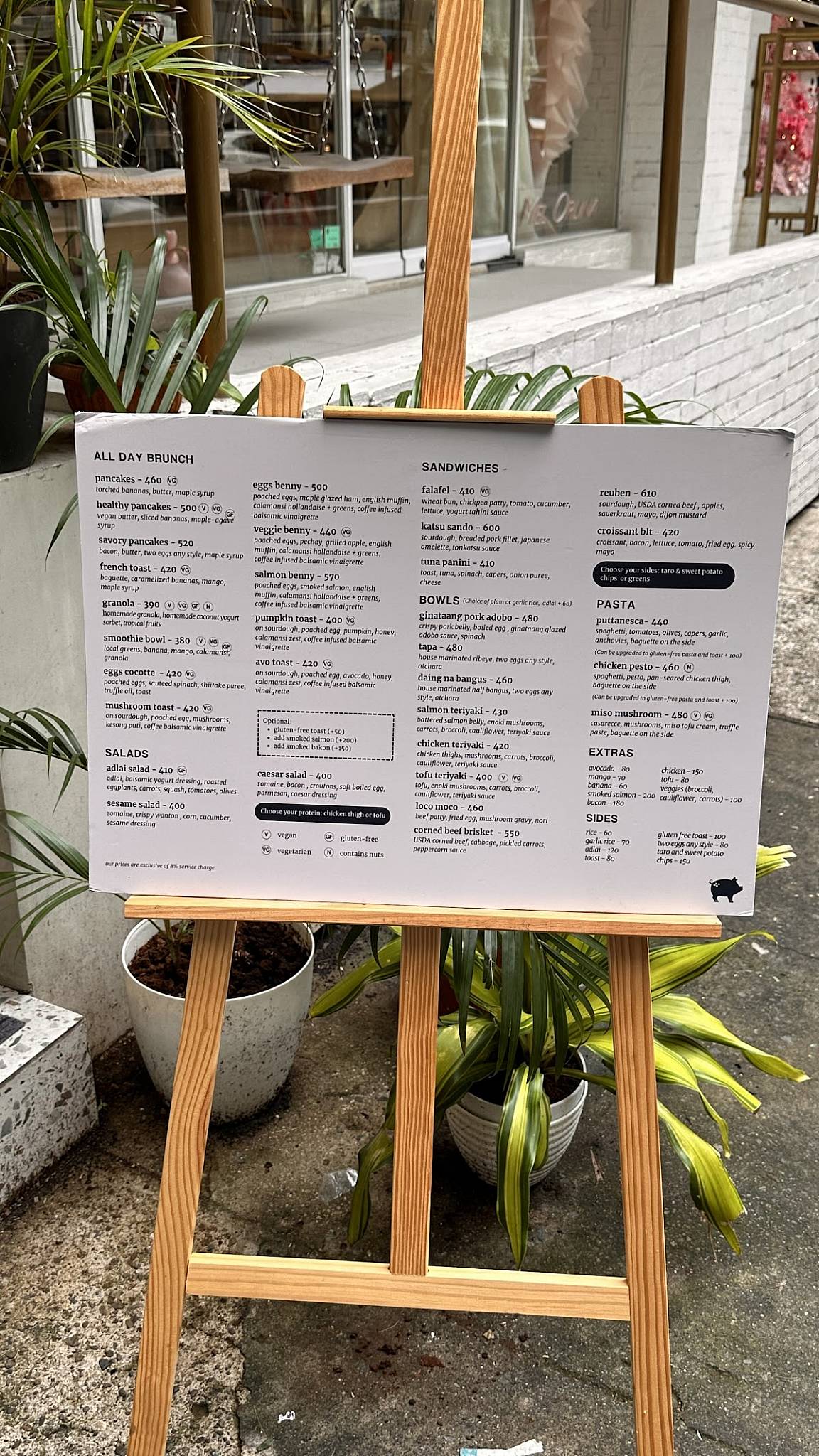 Menu at Spotted Pig Cafe Esteban, Makati