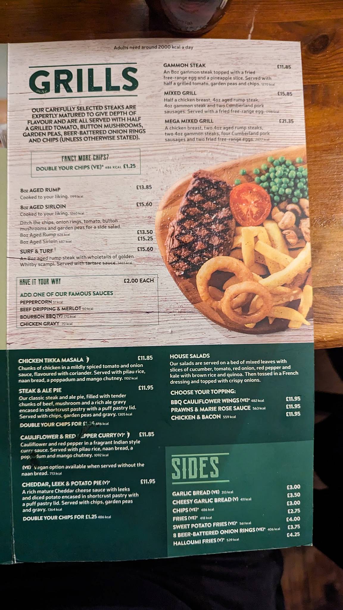 Menu at Star Inn pub & bar, Dinas Powys, Station Rd