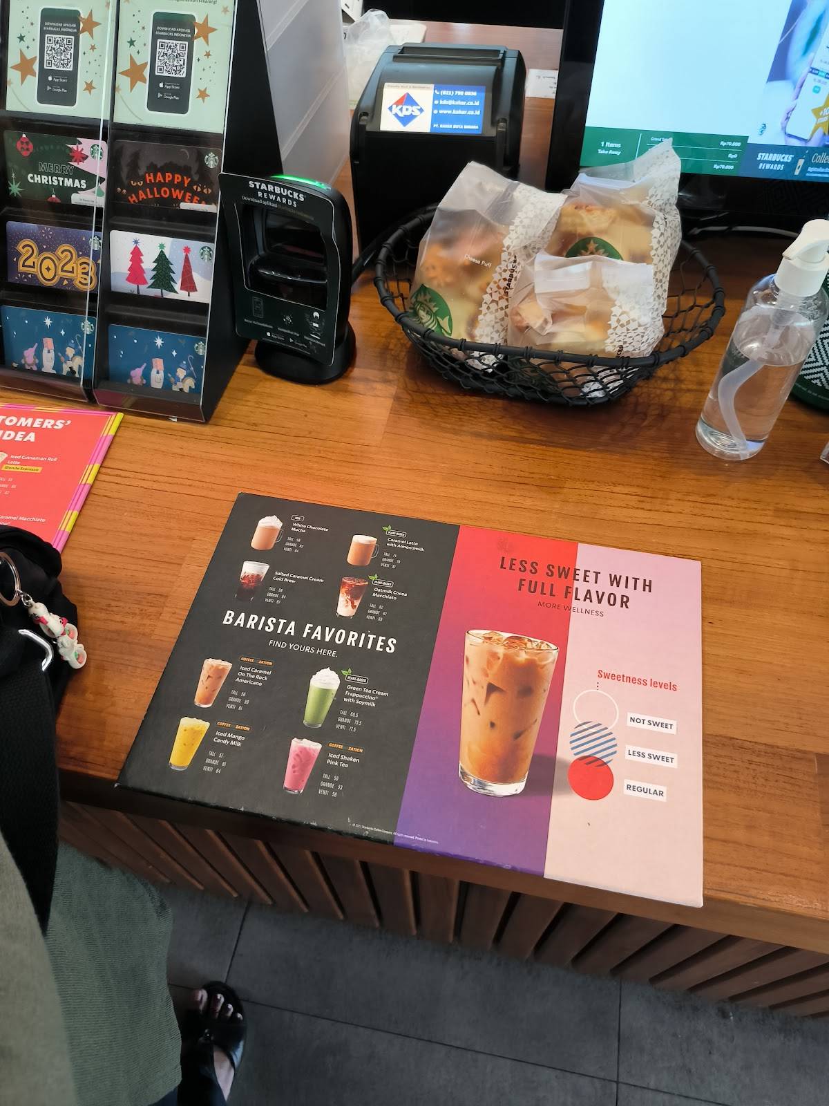 Menu at Starbucks Coffee Rest Area KM 360B, Indonesia