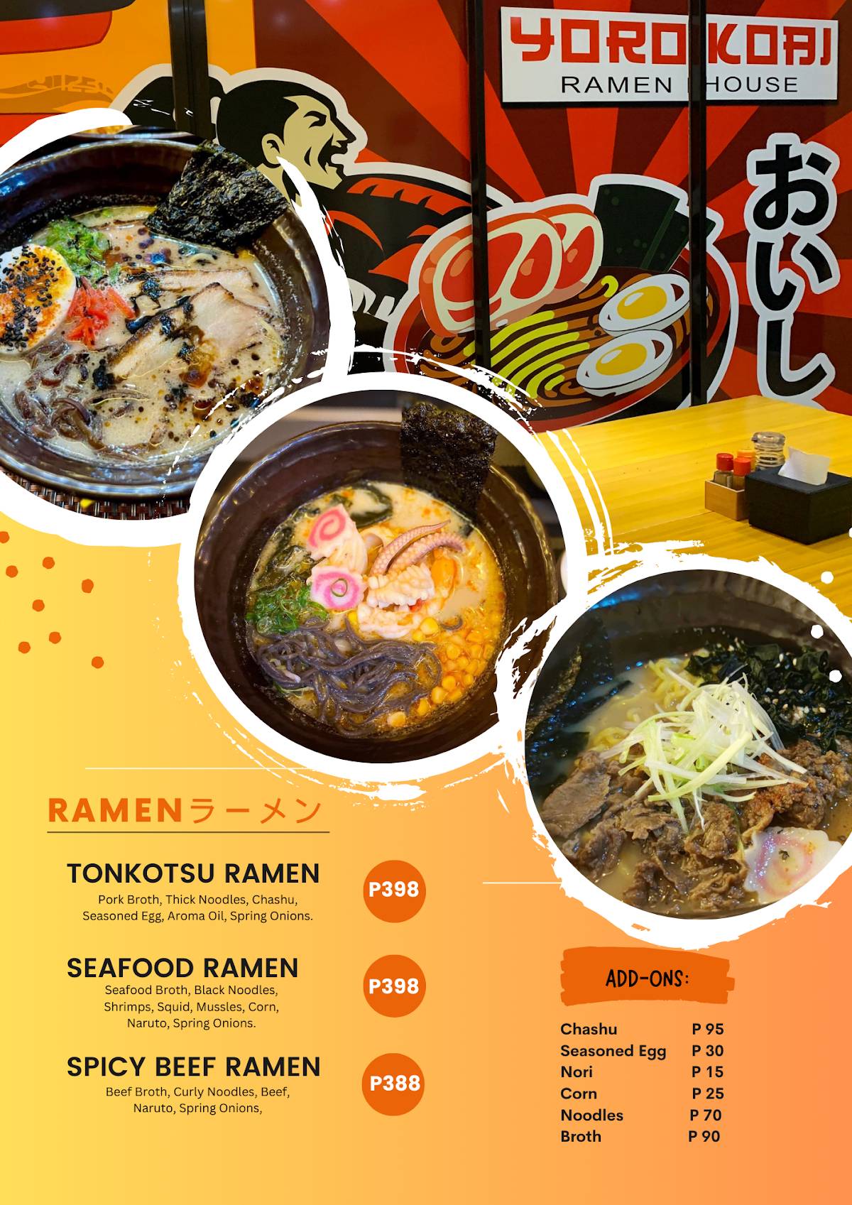 Menu at Sue's Kitchen restaurant, Butuan City