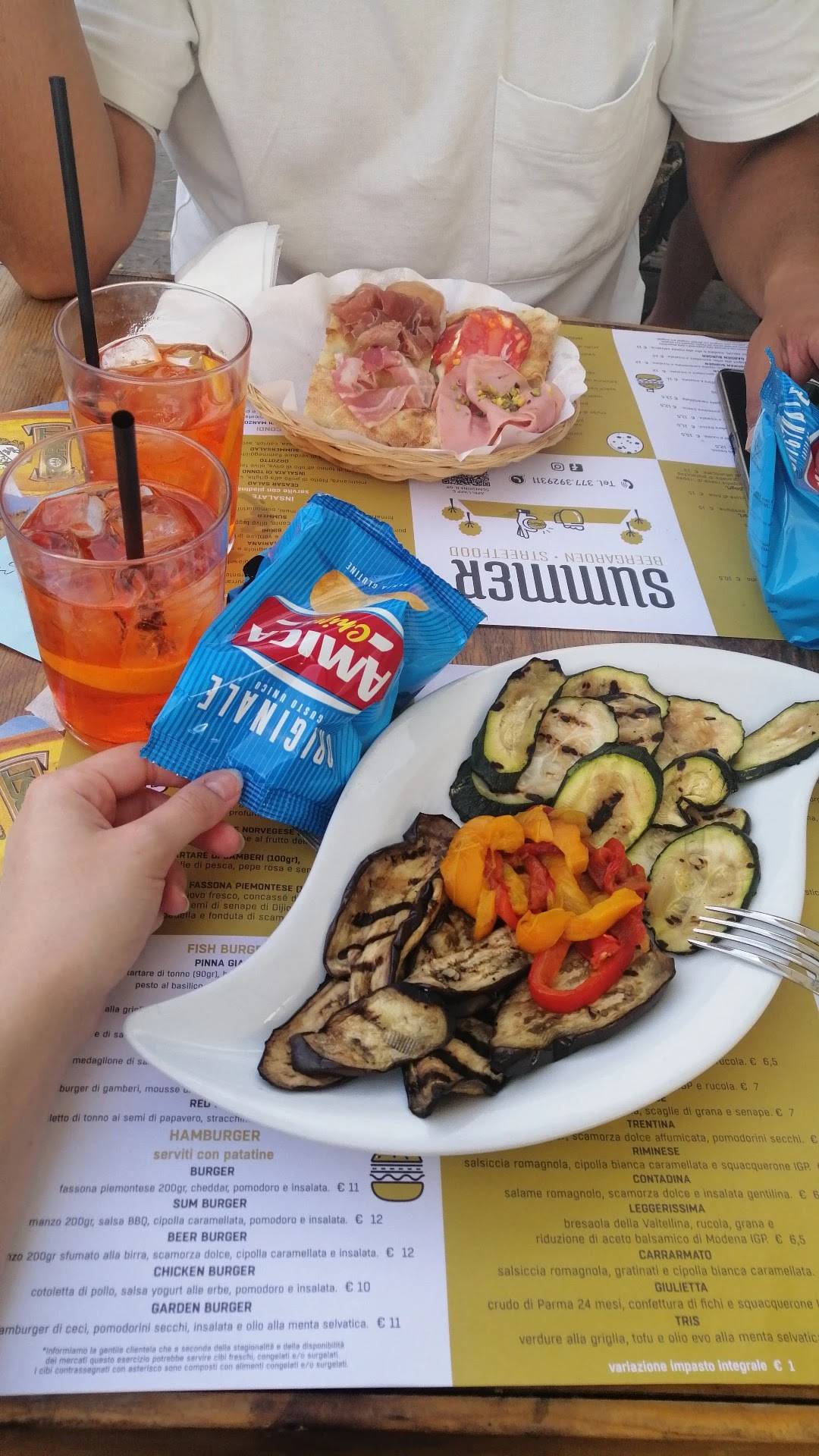 Speisekarte von Summer Rimini pub & Bar, Rimini