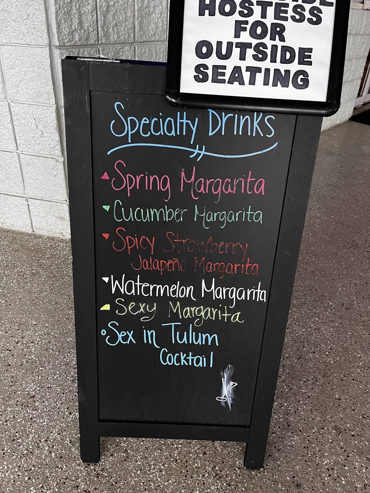 Menu at Campo Azul Mexican Kitchen restaurant, Summerfield