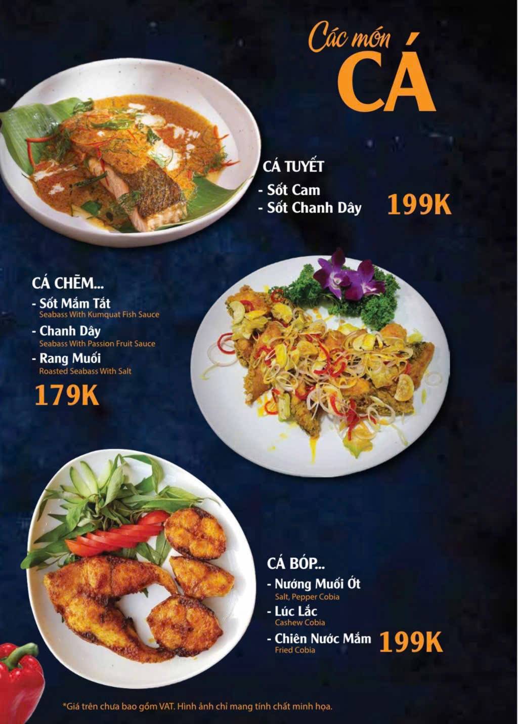 Menu at Sườn Muối Ớt Tân Phú restaurant, Ho Chi Minh City, 171 Thoại ...