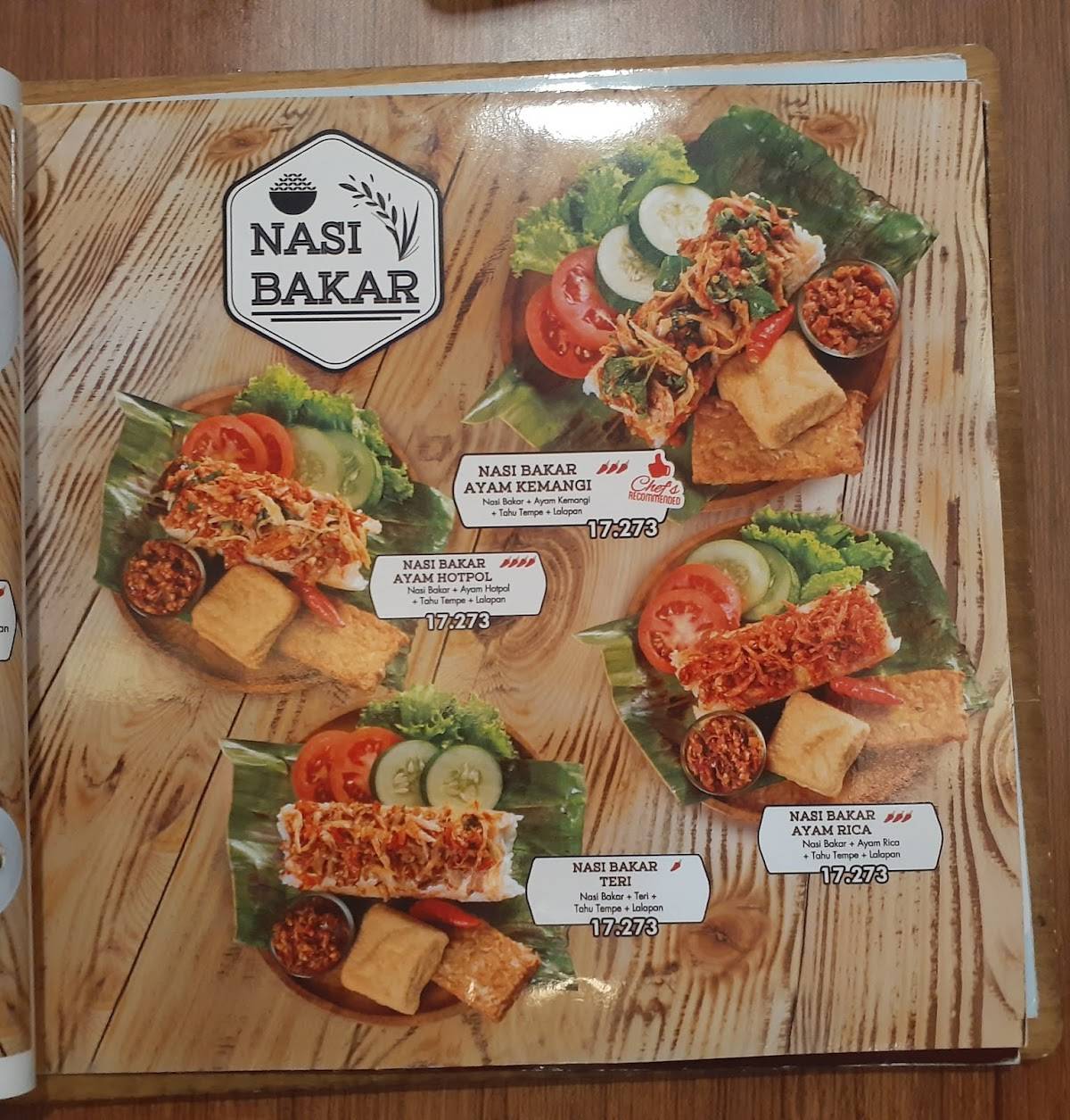 Carta del restaurante Super Penyet, Semarang, Jl. Gajahmada No.87