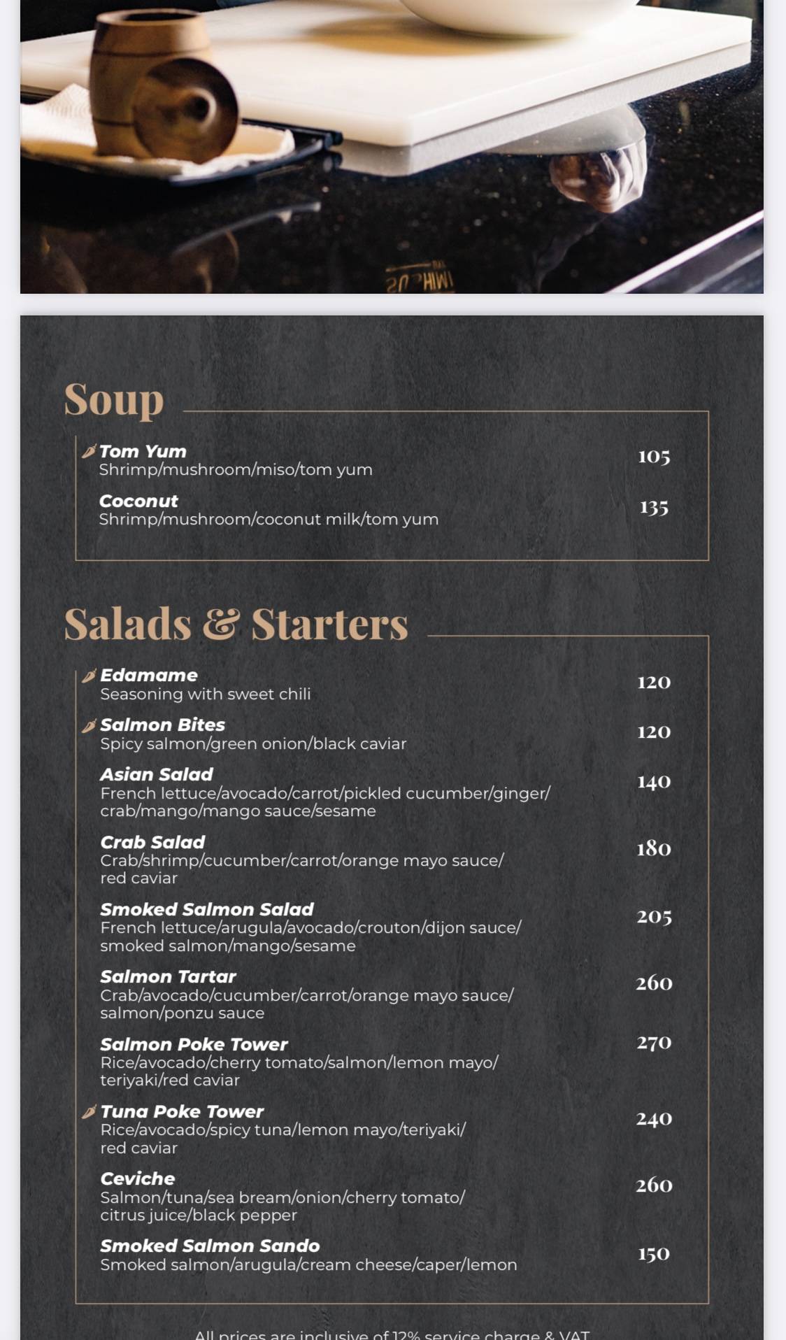 Menu at Sushimi By K - Polaris restaurant, New Cairo City