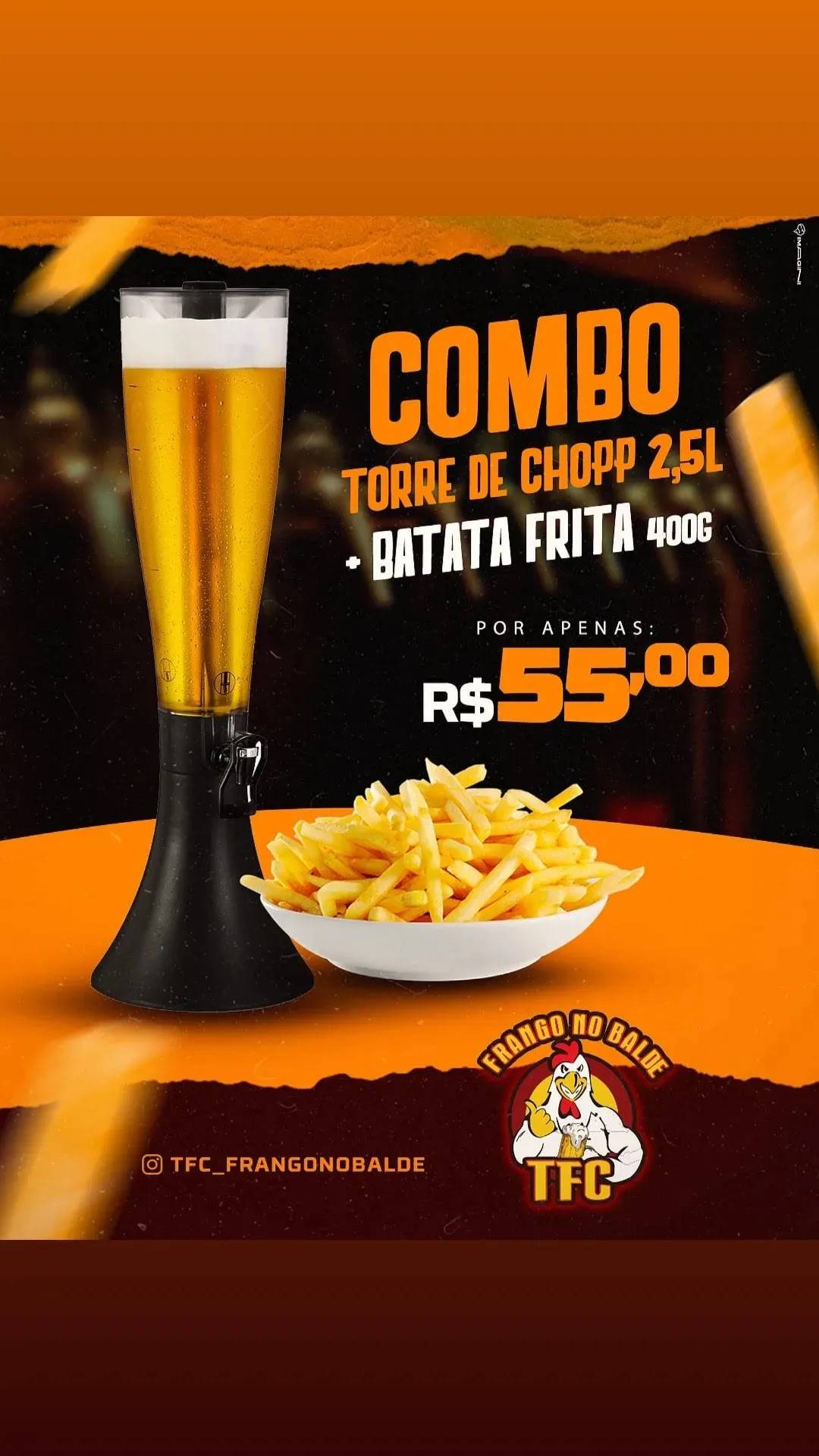Menu em TFC FRANGO NO BALDE restaurante, Ponta Grossa