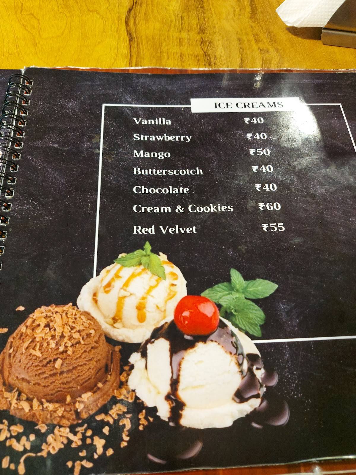 Menu at THE GERMAN CAFE, Coimbatore