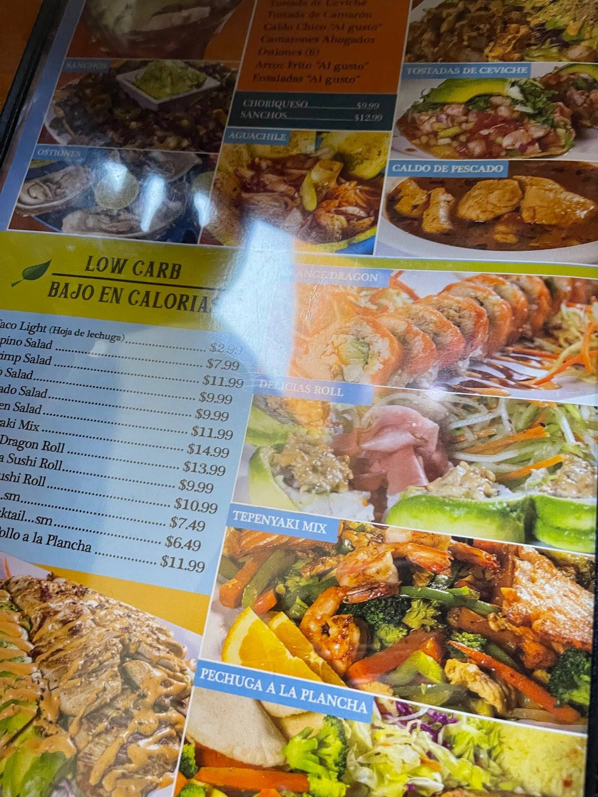 Menu at Tacos Kissi Restaurant, Laredo, E Del Mar Blvd Suite 110B