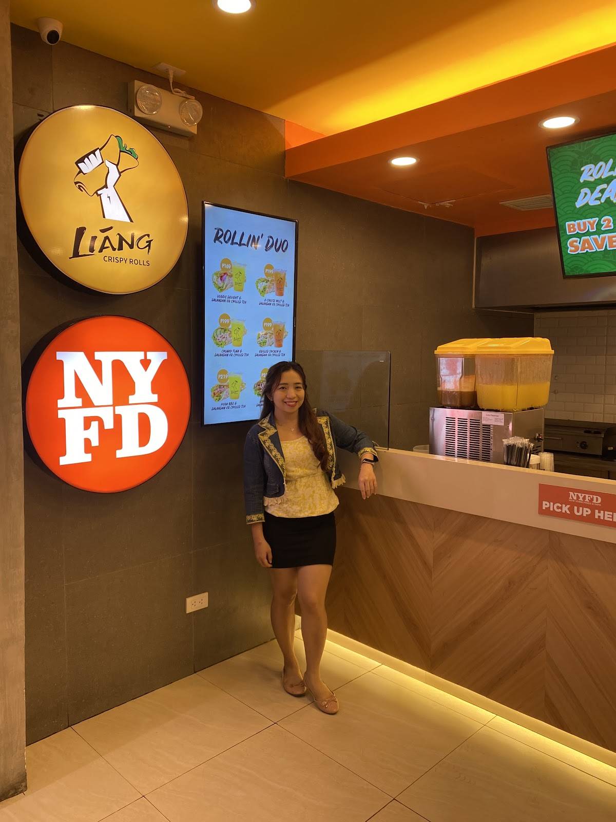 Menu at Liang Crispy Rolls/NYFD restaurant, Taguig, Uptown bgc