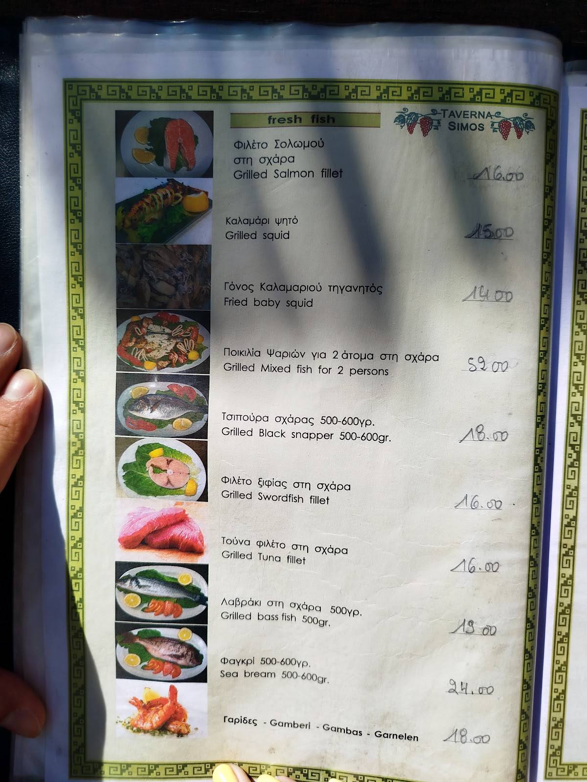 Carta de Taverna Simos, Fira