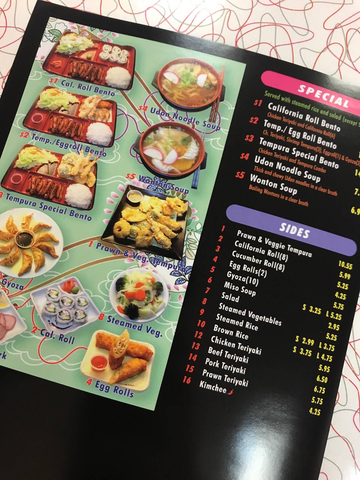 Menu at Teriyaki Point restaurant, Arlington, 172nd St NE Ste #15