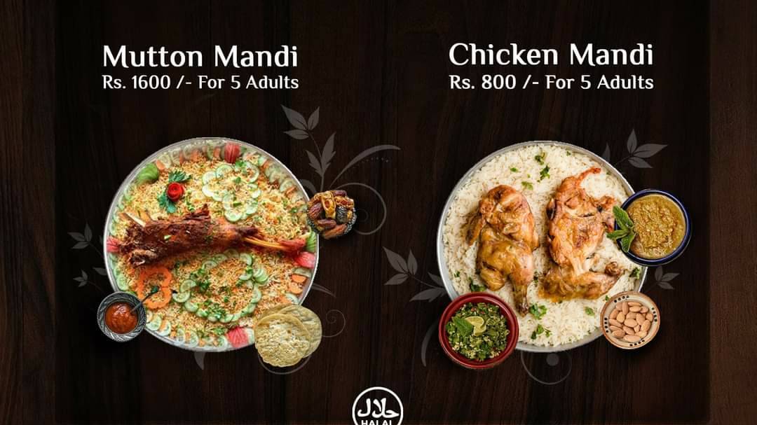 Menu at Mr.habibi, Thanjavur