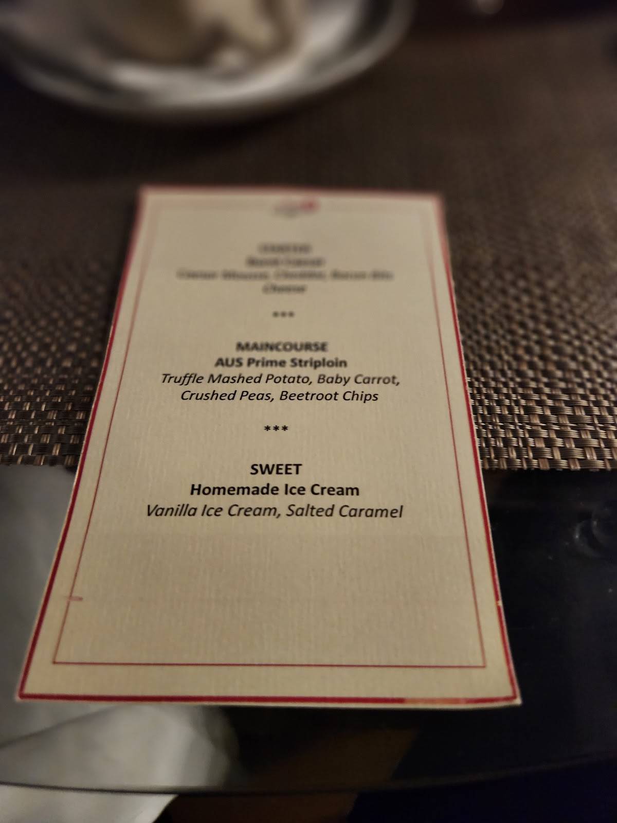 Menu at The 18th Restaurant and Lounge, Bandung