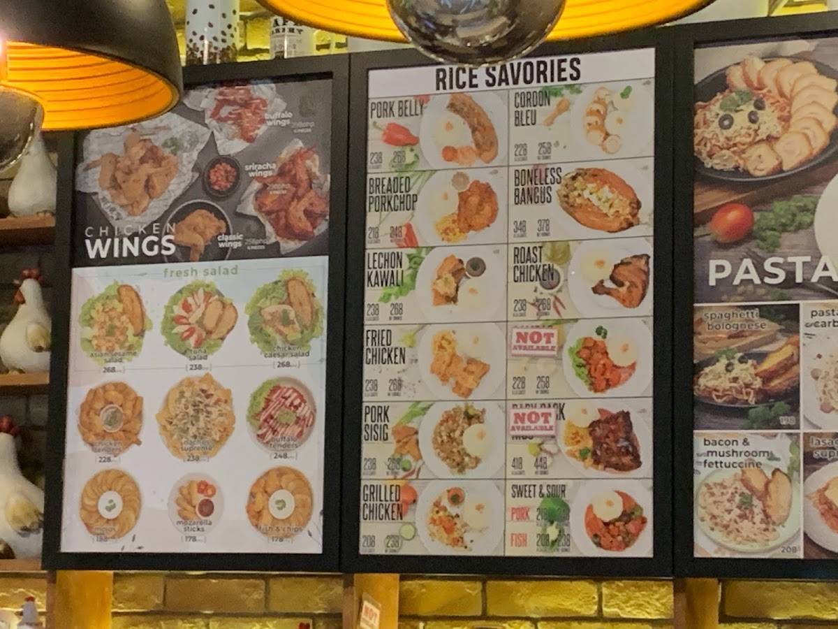 Menu at The Beanery cafe, City of Balanga, MGGJ+GG9