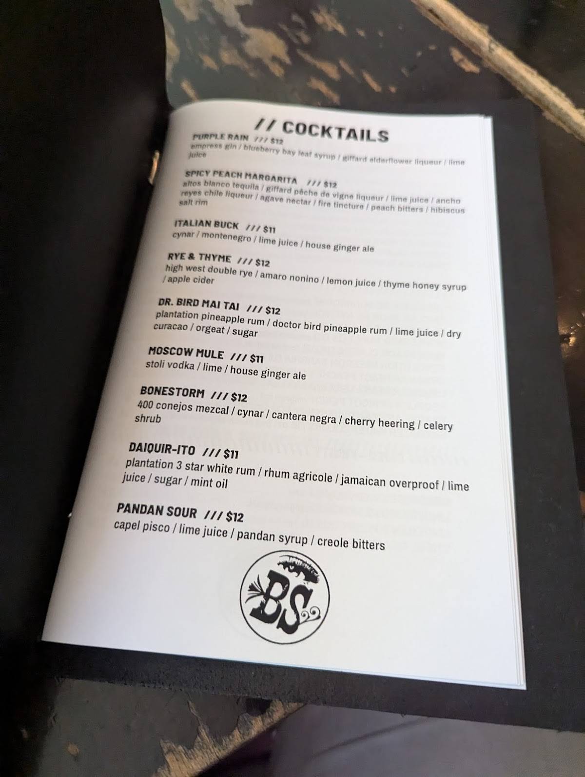 Menu at The Black Sparrow pub & bar, Lafayette