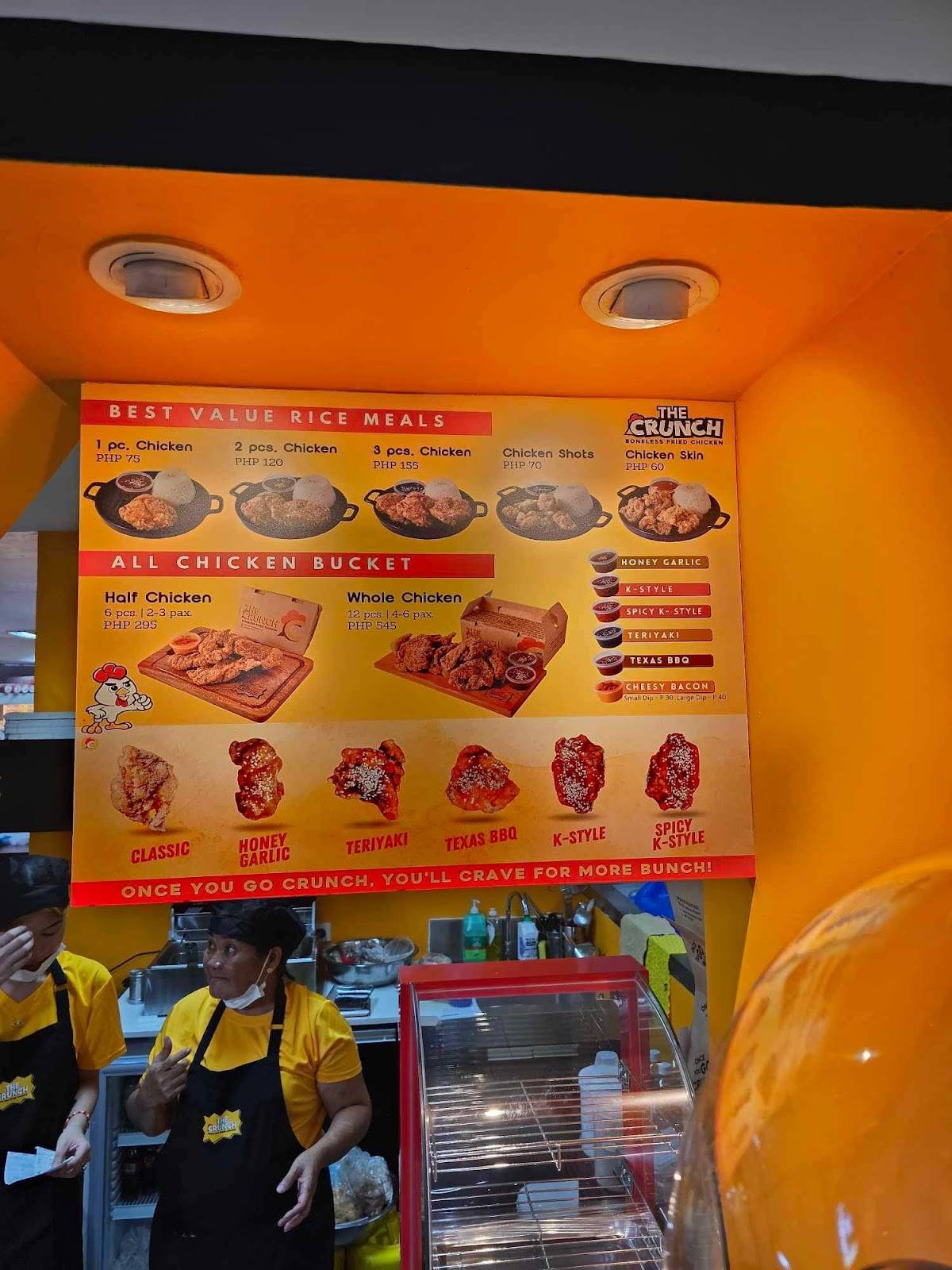 Menu at The Crunch - Robinsons Cainta restaurant, Cainta