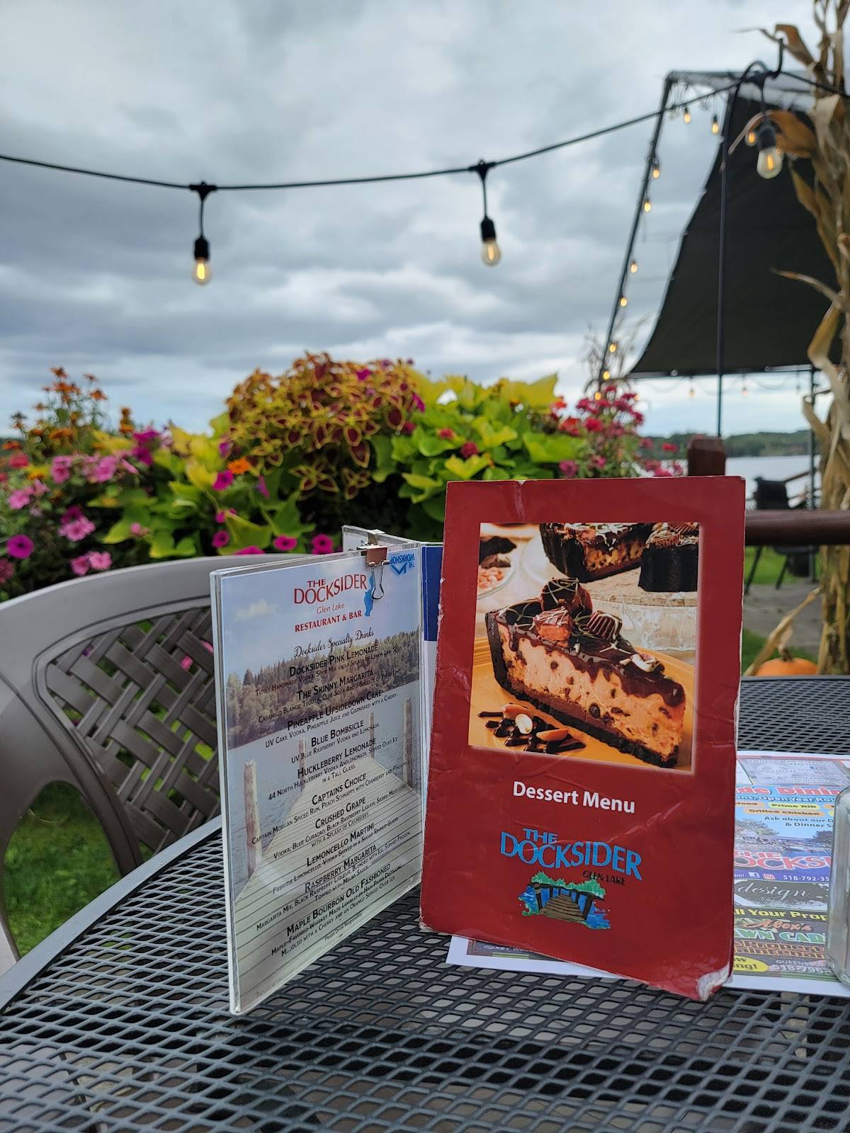 Menu at The Docksider pub & bar, Queensbury, 298 Glen Lake Road