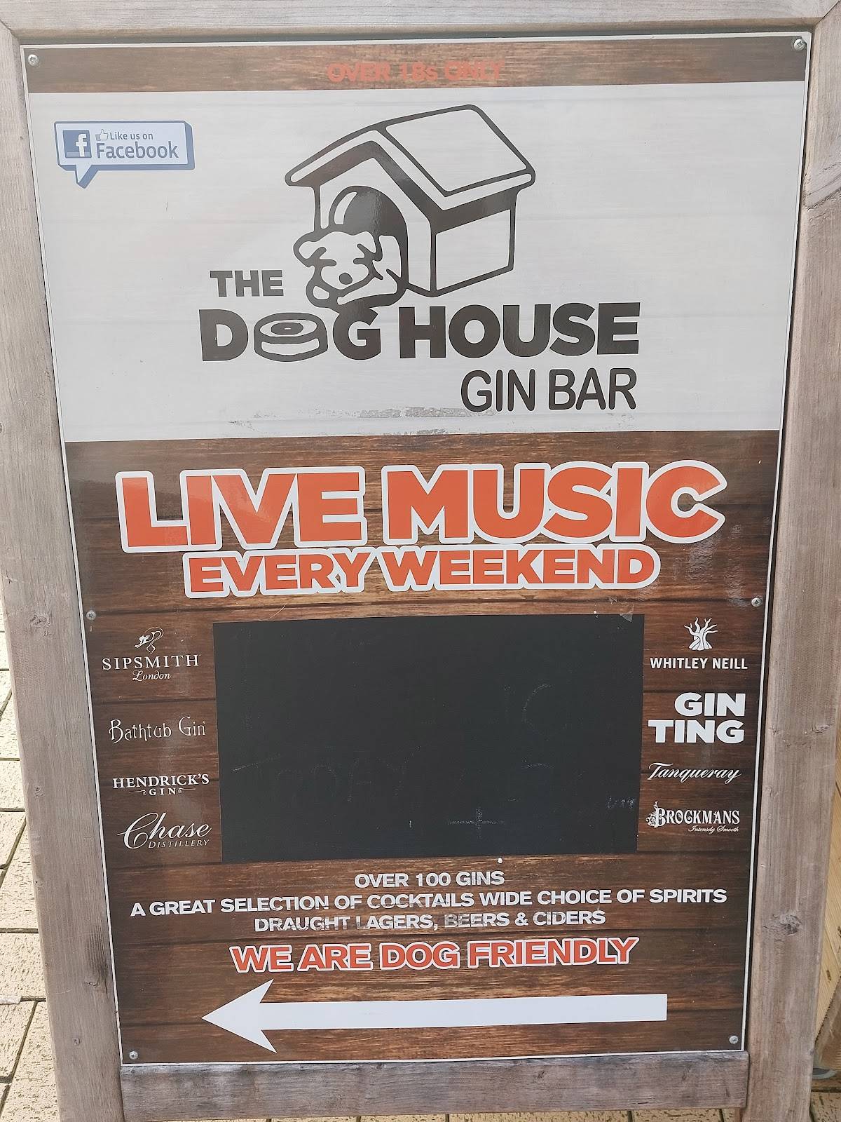 Menu at The Dog House pub & bar, Bridlington