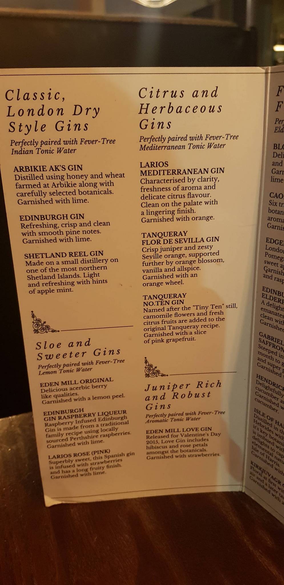 Menu at The Exchange pub & bar, Greenock