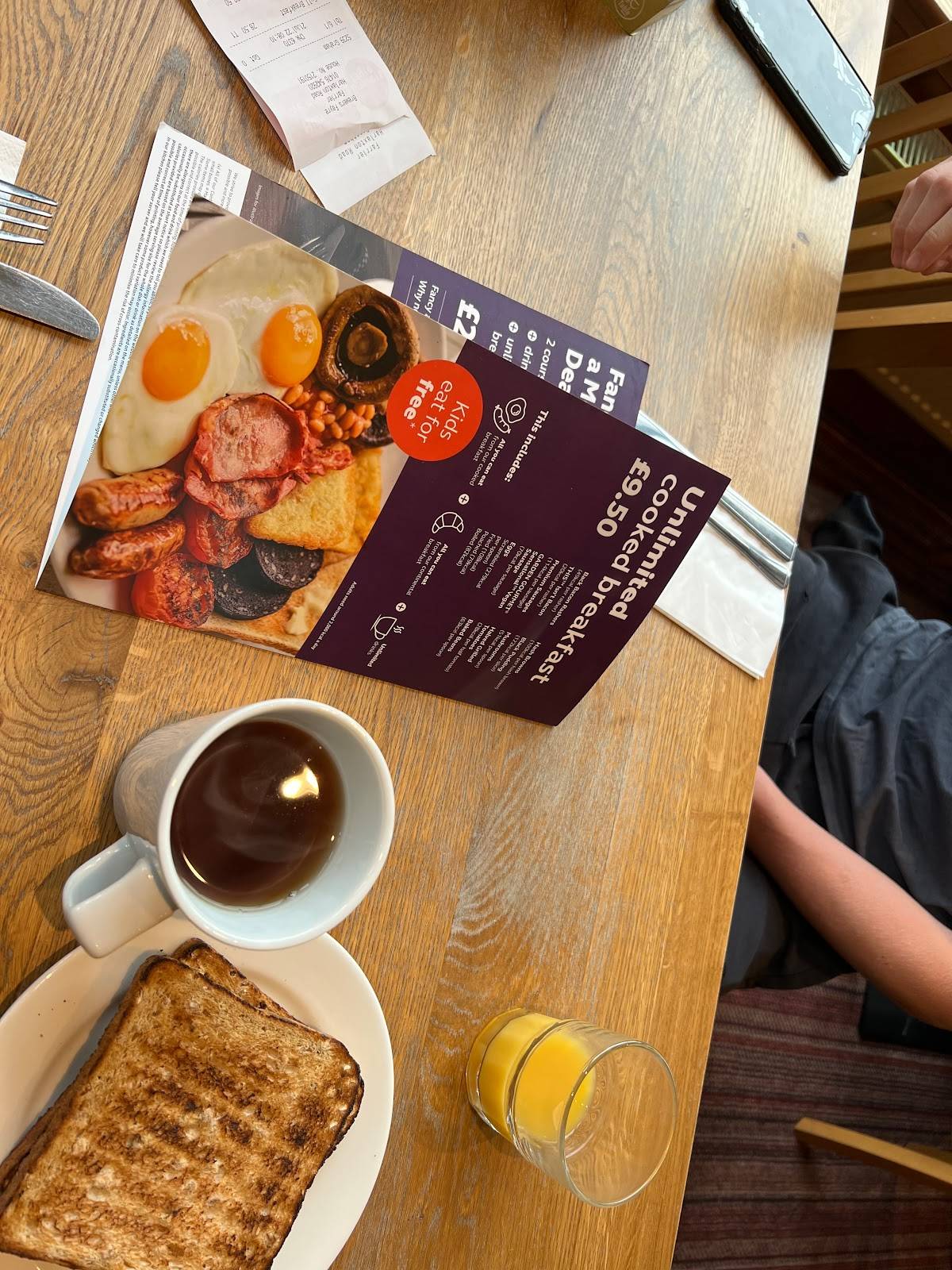 Menu at The Farrier Brewers Fayre restaurant, Grantham, Harlaxton Rd