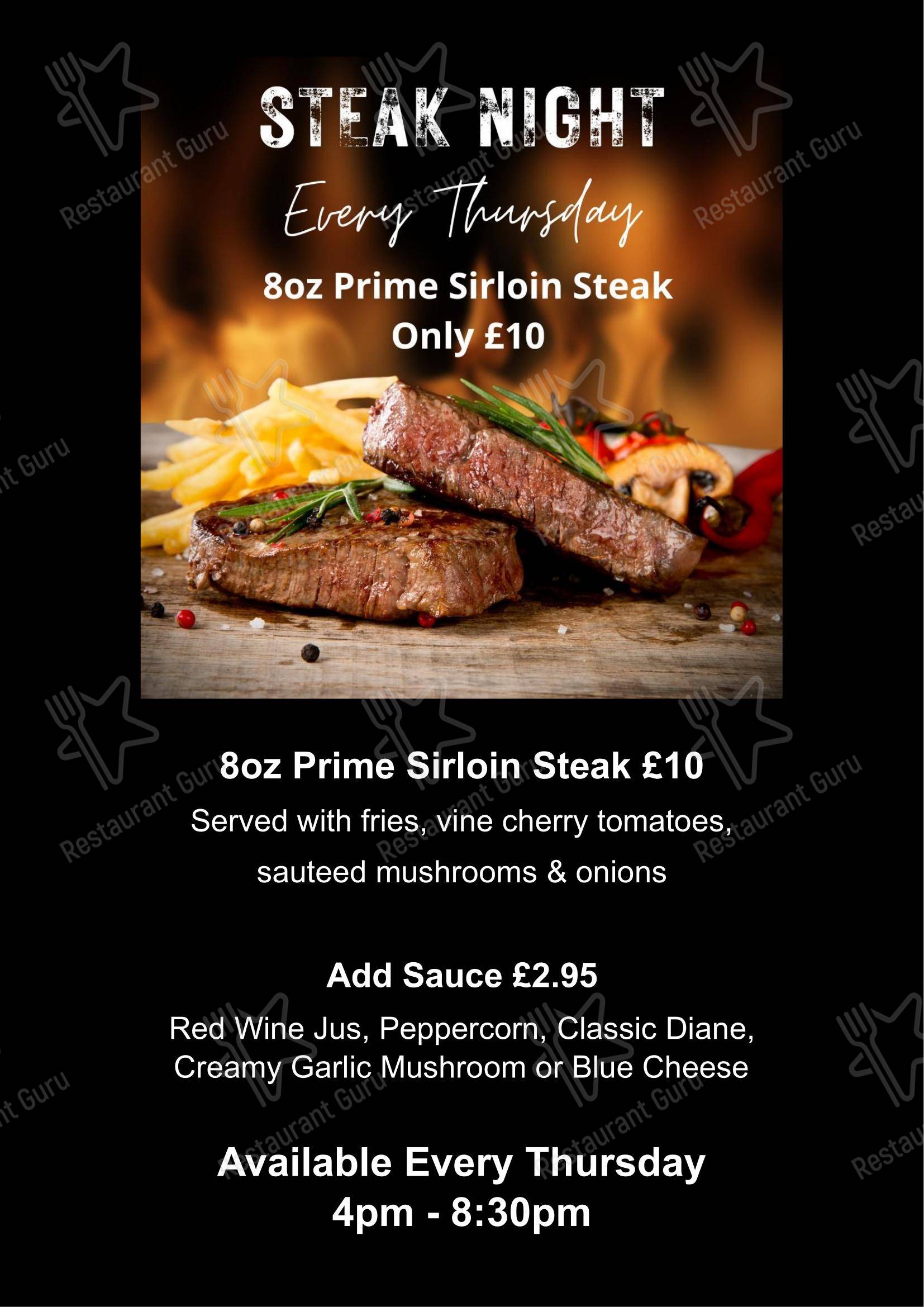 Menu at The Fat Italian Ormskirk restaurant, Ormskirk, 47-49 Derby St