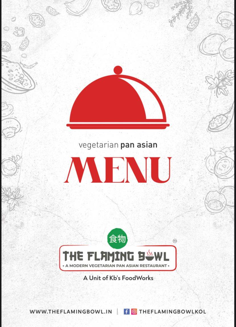 Menu at The Flaming Bowl, Kolkata