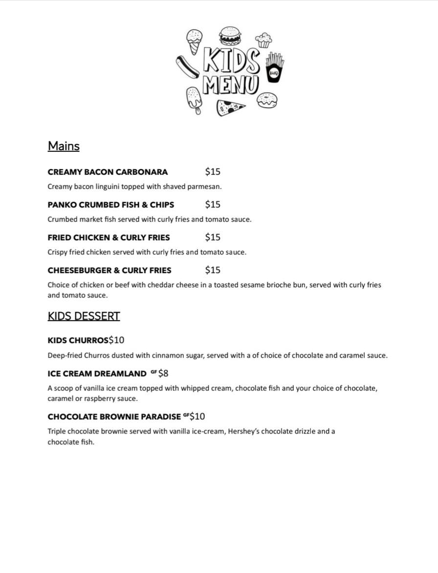 Menu at The Grand Tavern pub & bar, Te Aroha