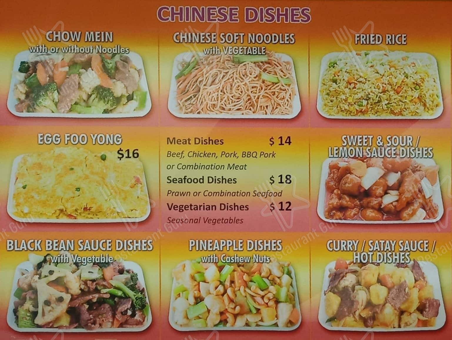 Menu at The Great Tong fast food, Takanini, Shop 7/228 Great South Rd