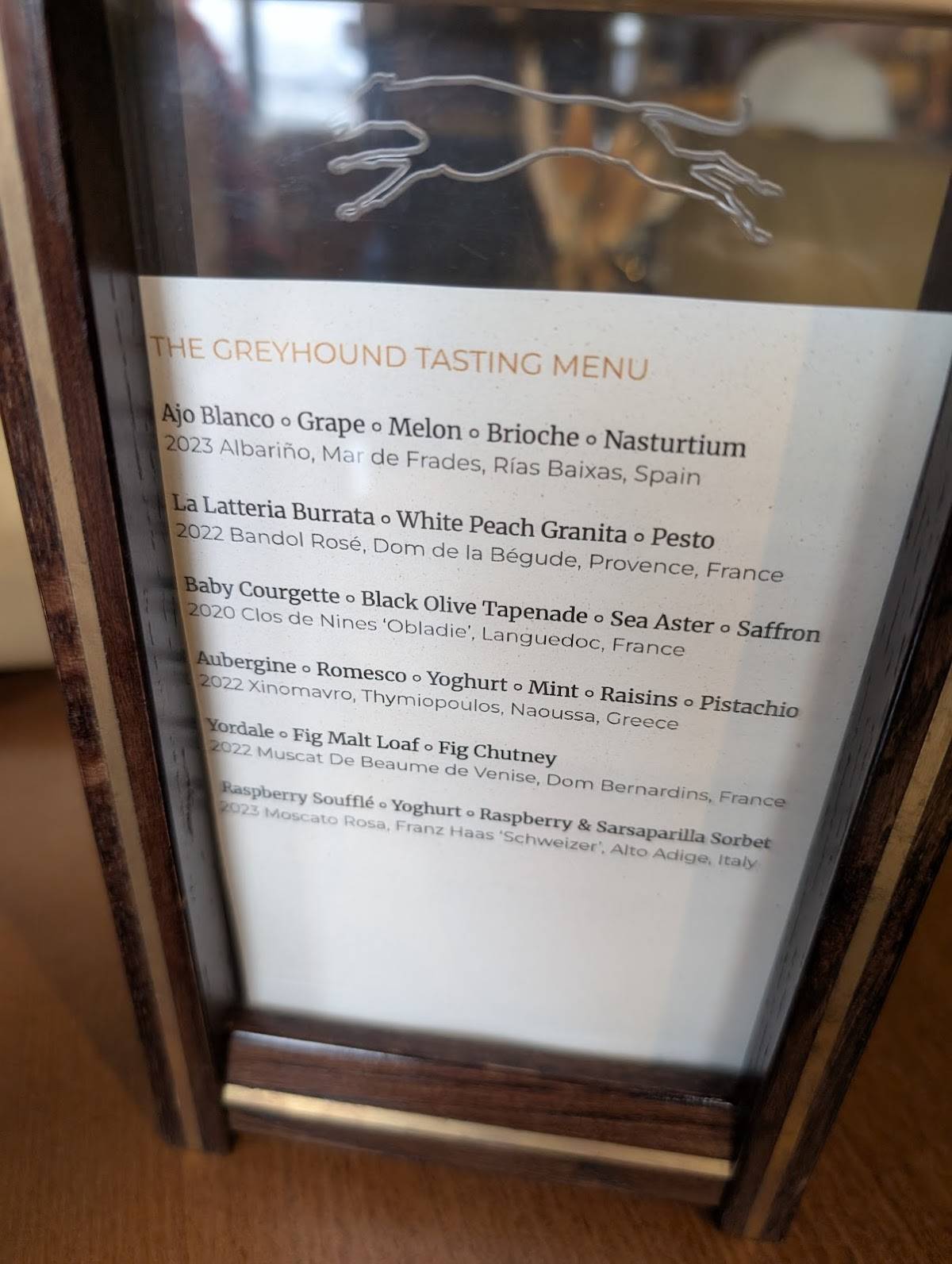 Menu at The Greyhound Beaconsfield pub & bar, Beaconsfield