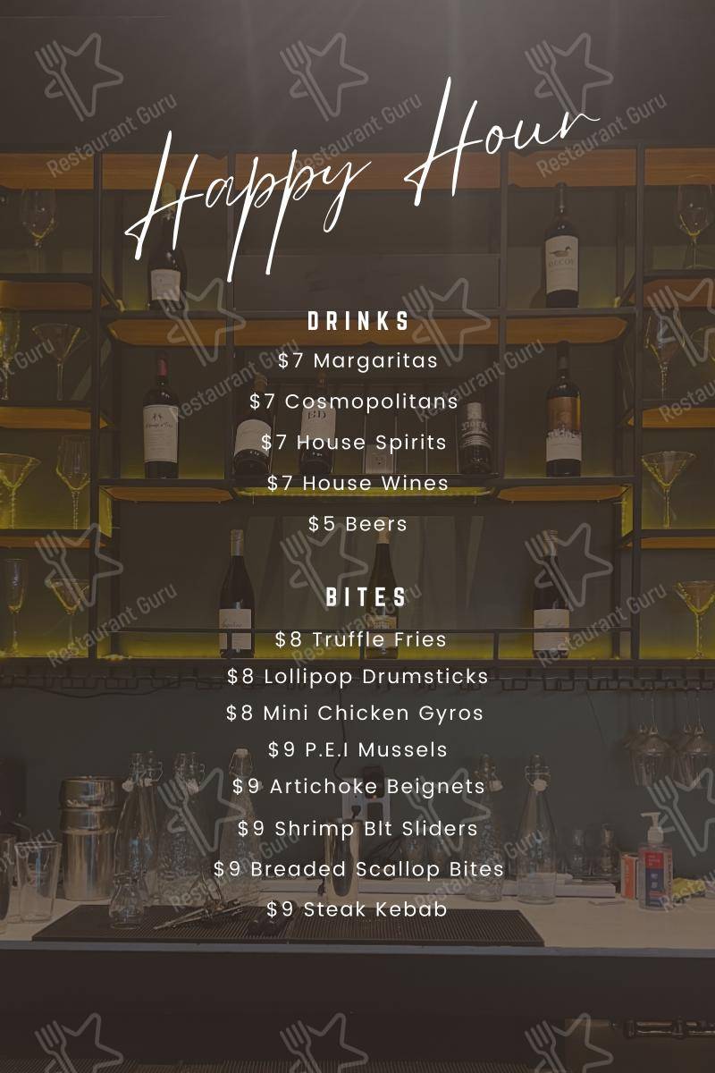 Menu at The Guest House Bar & Bistro, Levittown