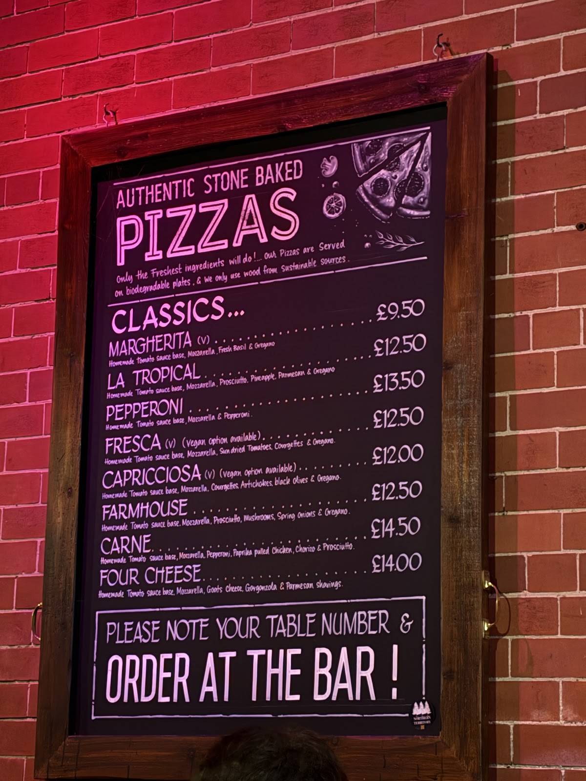 Menu at The Hop York pub & bar, York