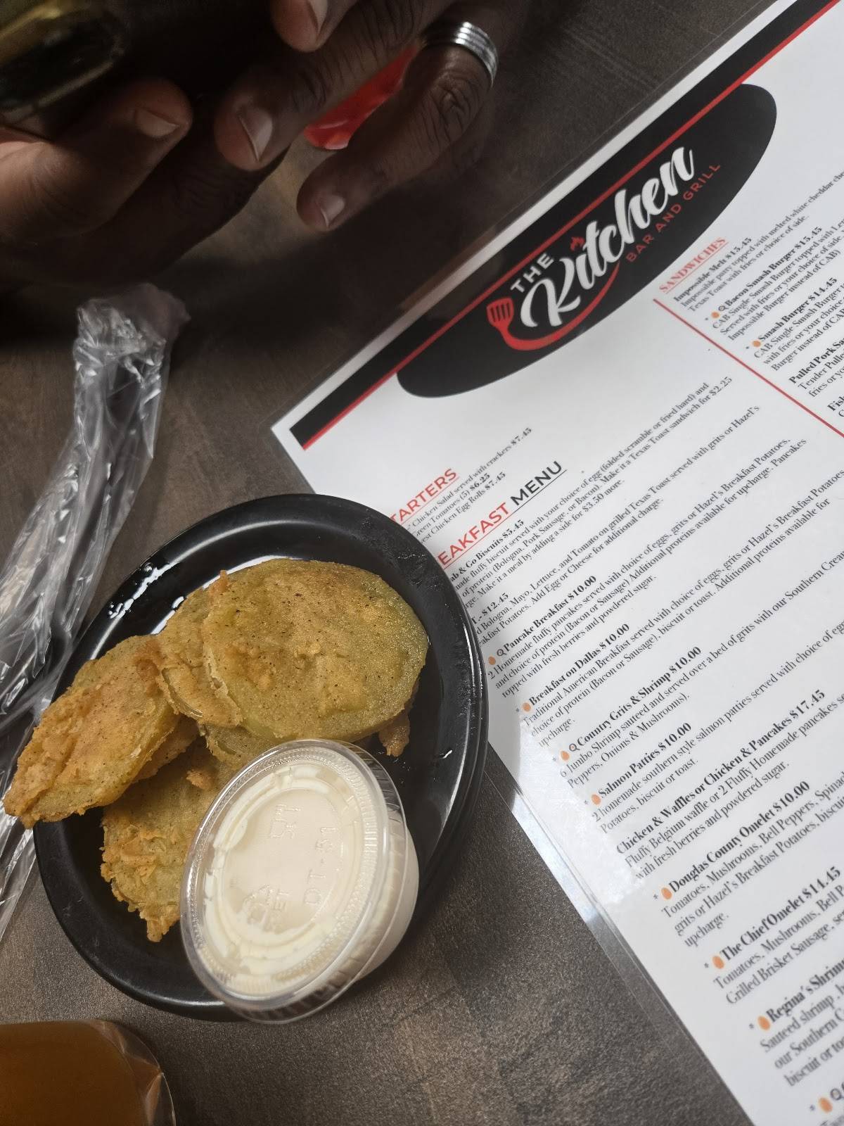 Menu at The Kitchen Bar & Grill, Douglasville